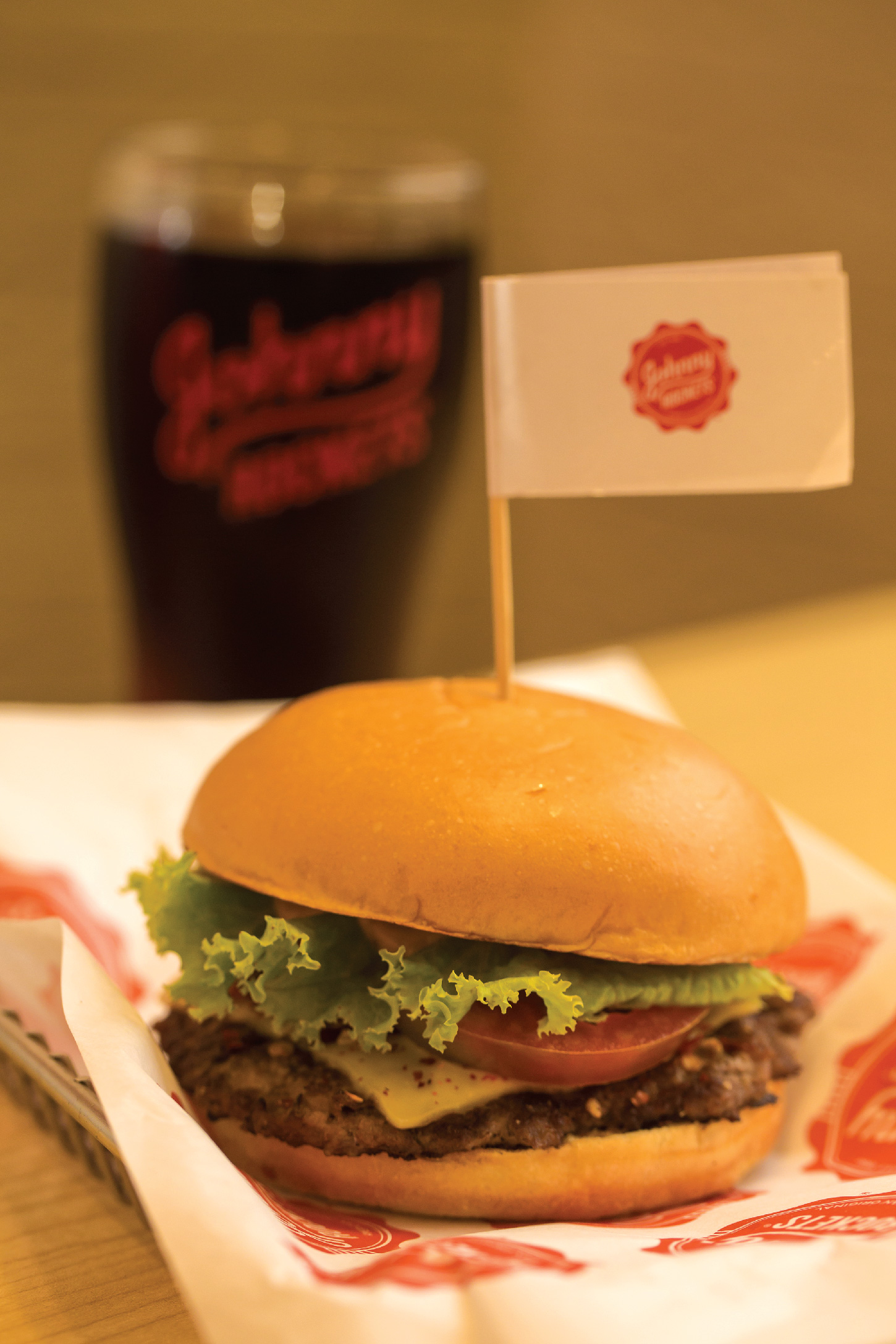 Get a taste of Johnny Rocket's delicious burgers