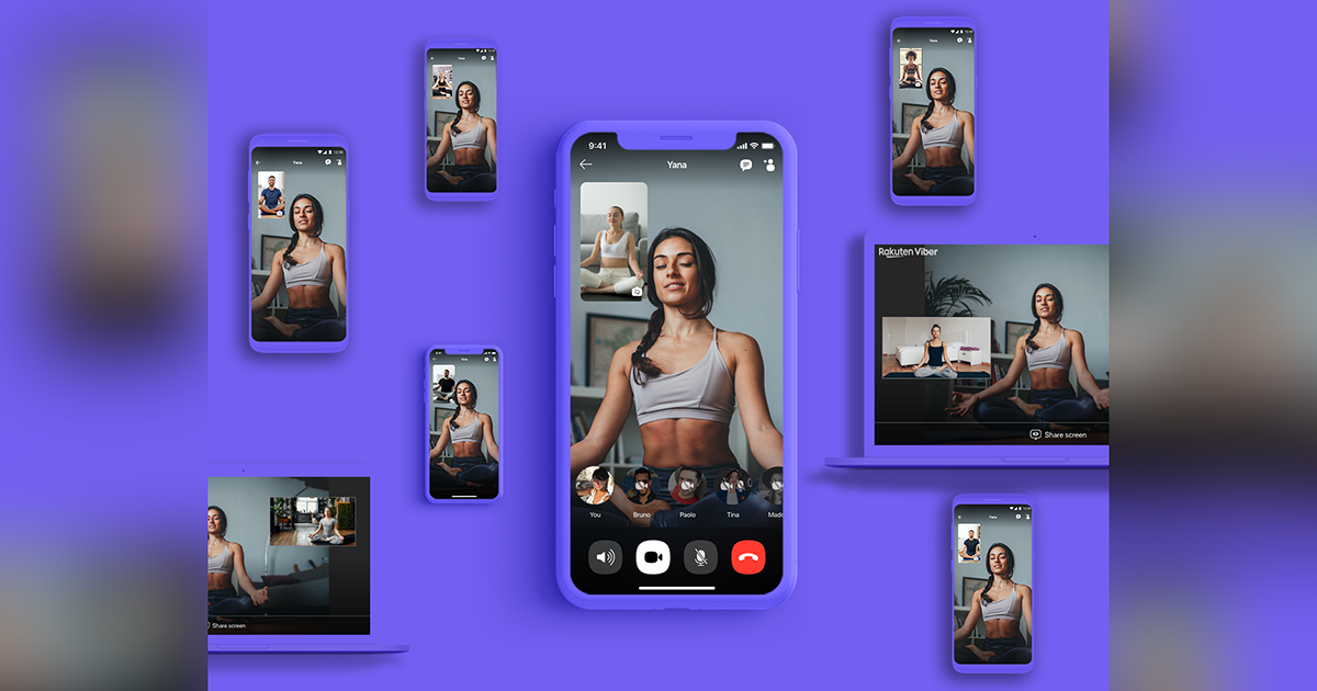 Viber launches Group Video Calls for up to 20 people together
