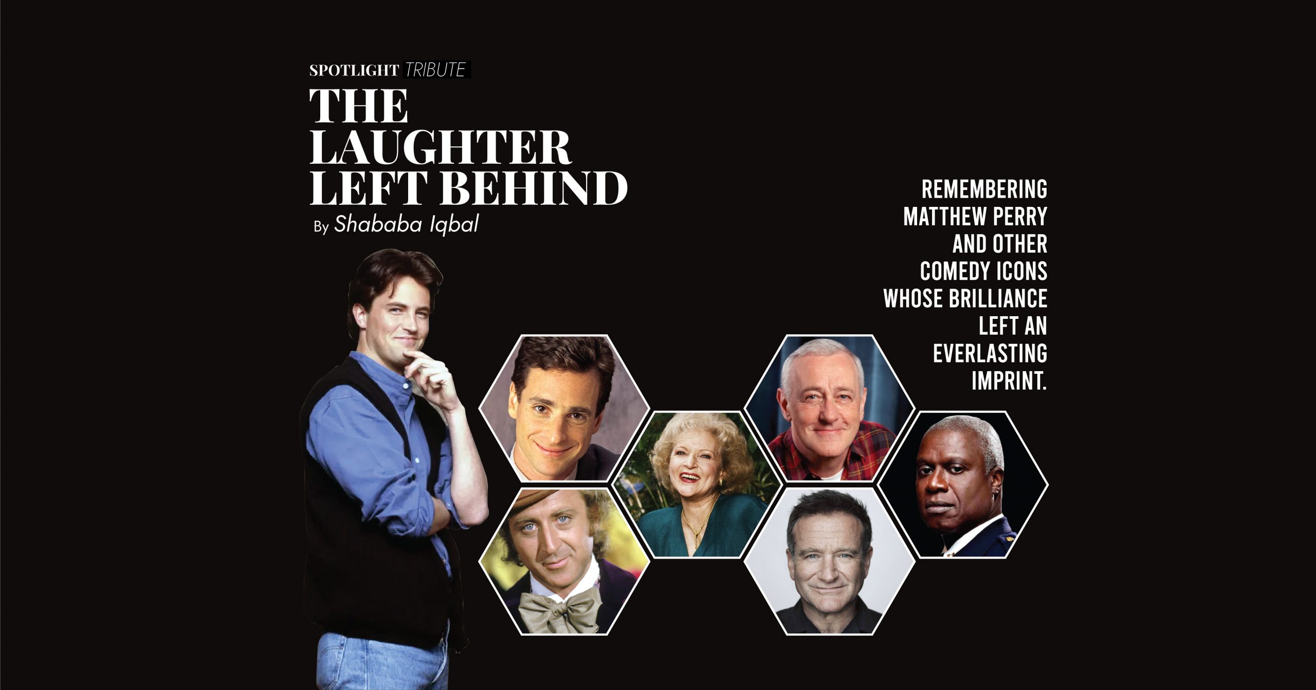 THE LAUGHTER LEFT BEHIND
